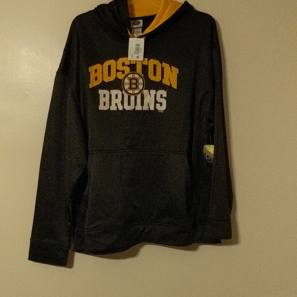 NHL | Sweaters | Licensed Boston Bruins Nhl Hoodie Sweater | Poshmark